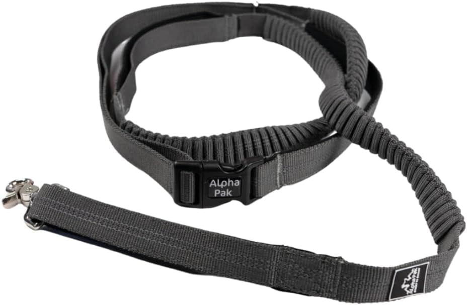 Alpha Pak | Cascades Stretchable Runner Dog Leash | Hands-Free ...