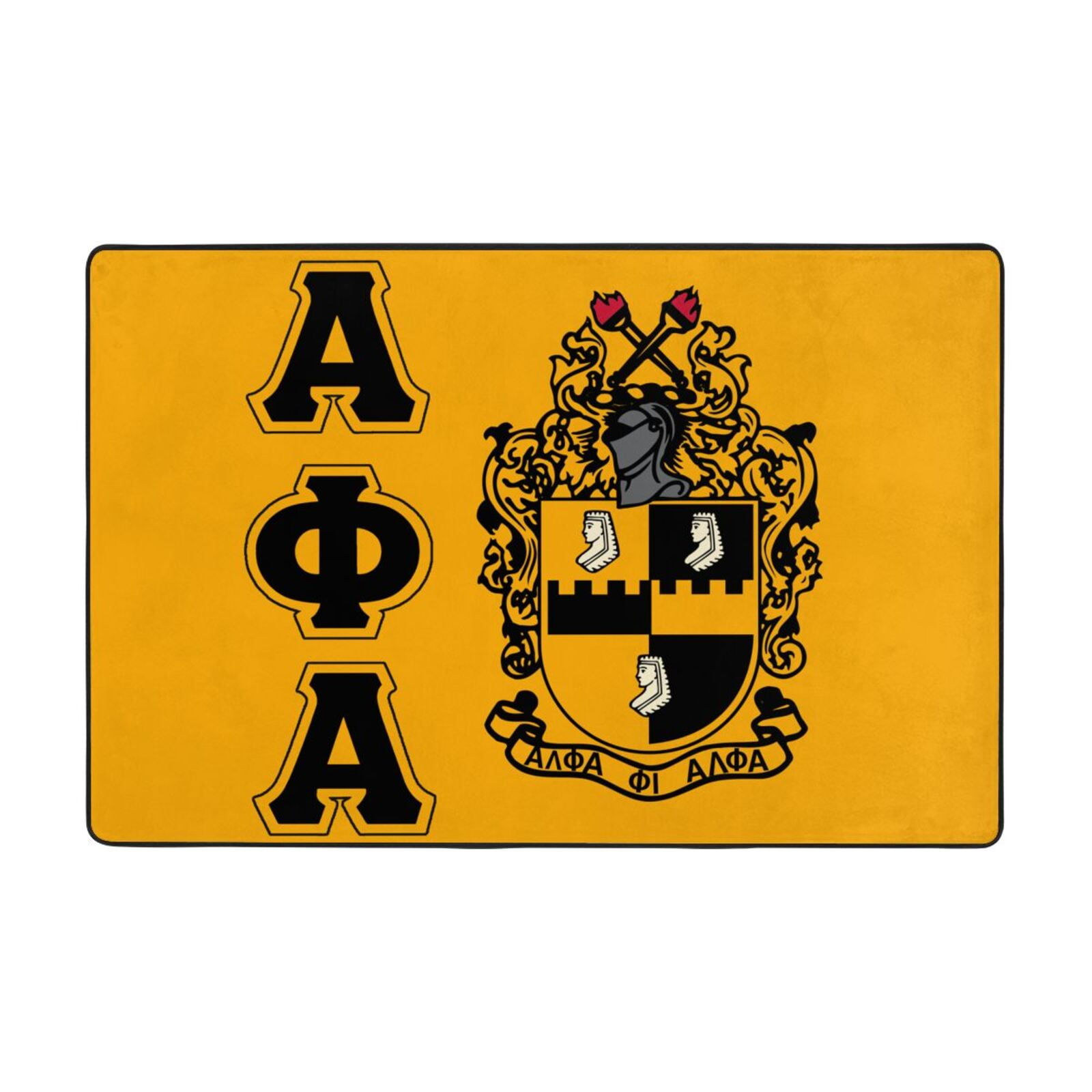 Alpha Phi Alpha Carpet Super Soft & Plush Area Rug Non Slip Washable ...