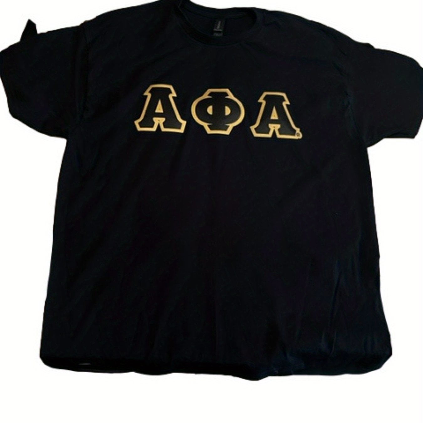 Alpha Phi Alpha Short Sleeve Black T Shirt w/ 4 - Walmart.com