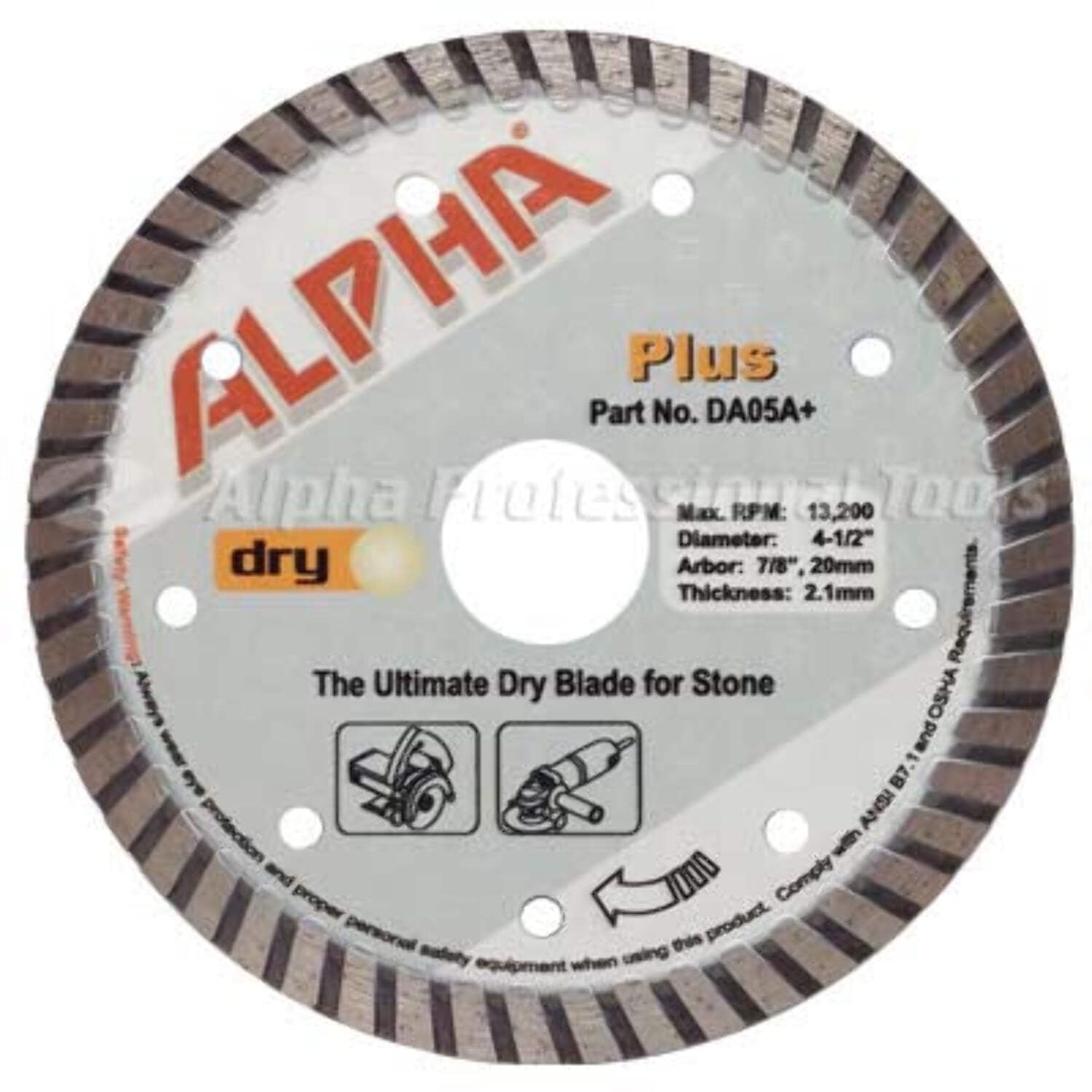 Alpha Plus - The Ultimate Diamond Blade for Granite - Walmart.com