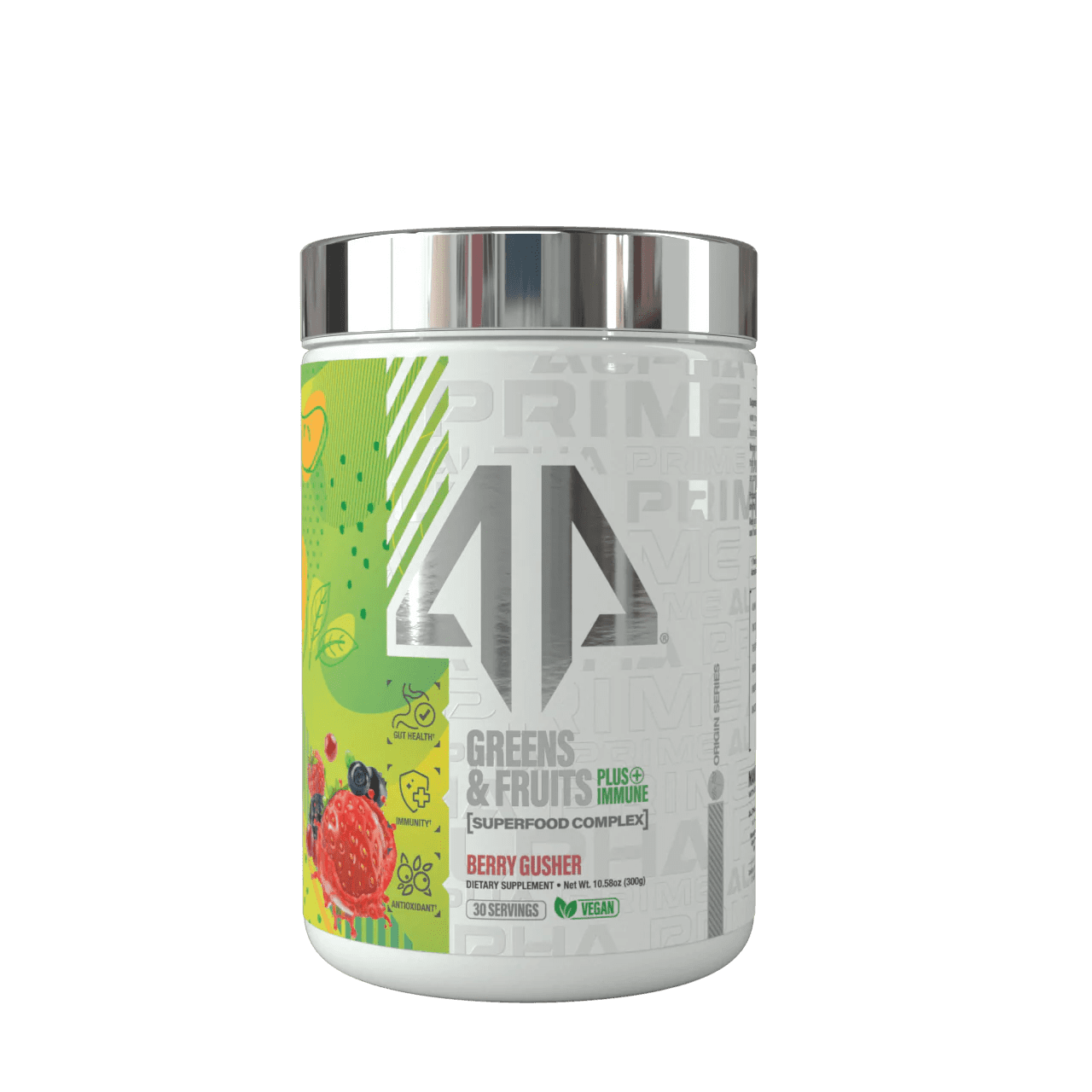 Alpha Prime Supplements Greens & Fruits + Immune Support Gut Health ...
