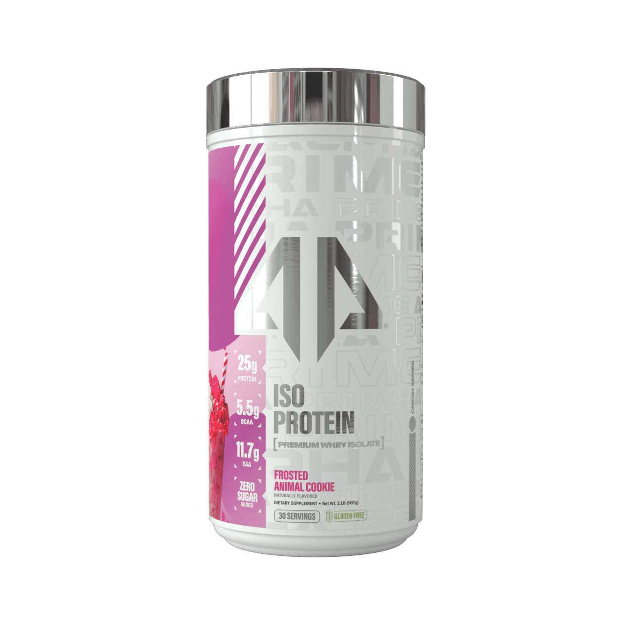 Alpha Prime Supplements ISO Protein Premium Whey Isolate Powder with ...