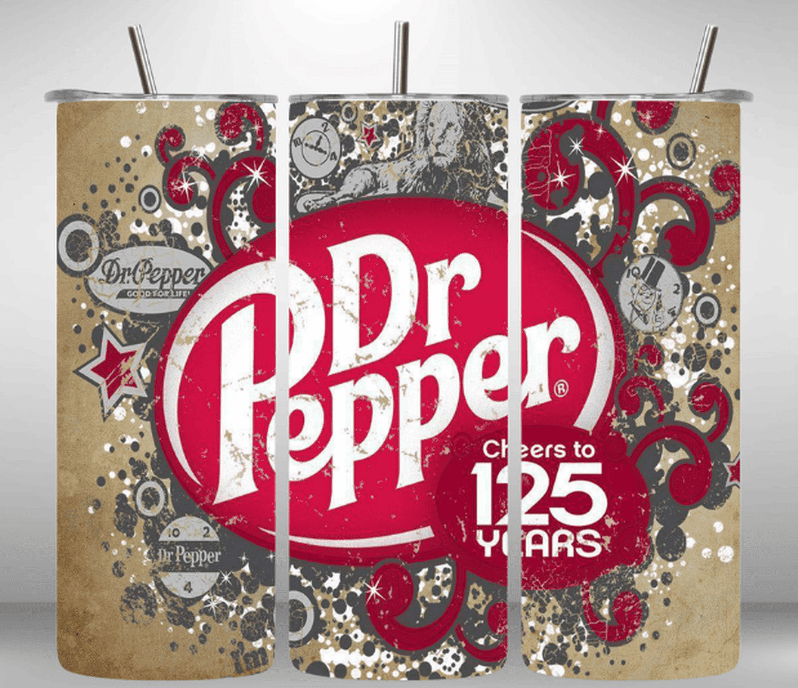 Alpha Printing 20oz Stainless Steel Tumbler – Soda Can Inspired Look ...