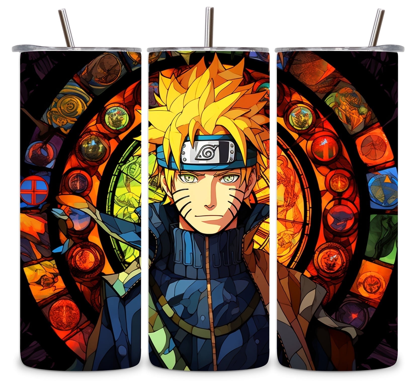 Alpha Printing 20oz Stainless Steel Tumblers-anime character - Alpha ...