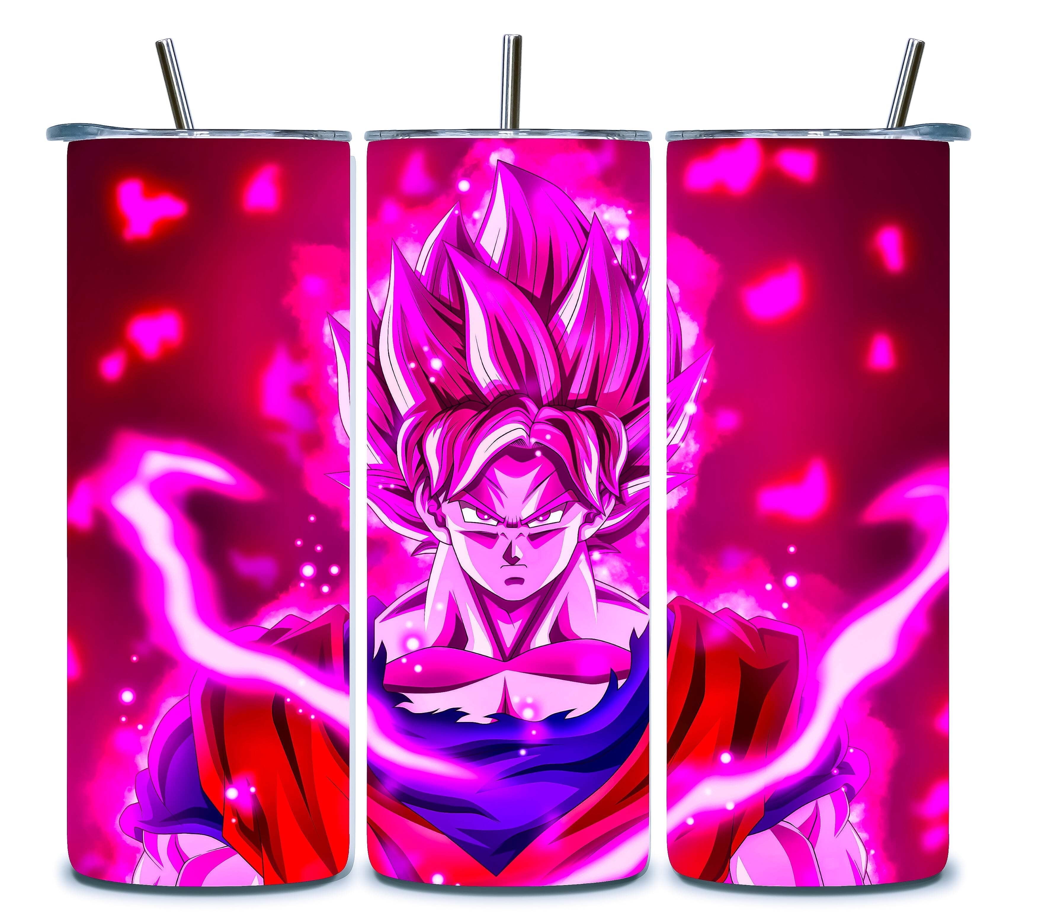 Alpha Printing 20oz Stainless Steel Tumblers-anime pink warrior - Alpha ...