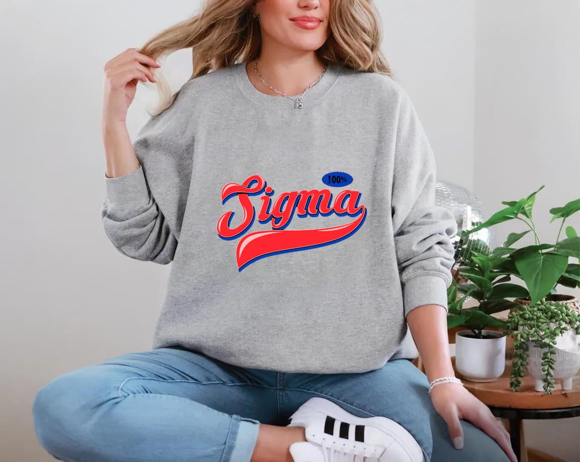 Alpha Sigma 100 Percent Power Mood Energy Vibe Sweatshirt, for men ...