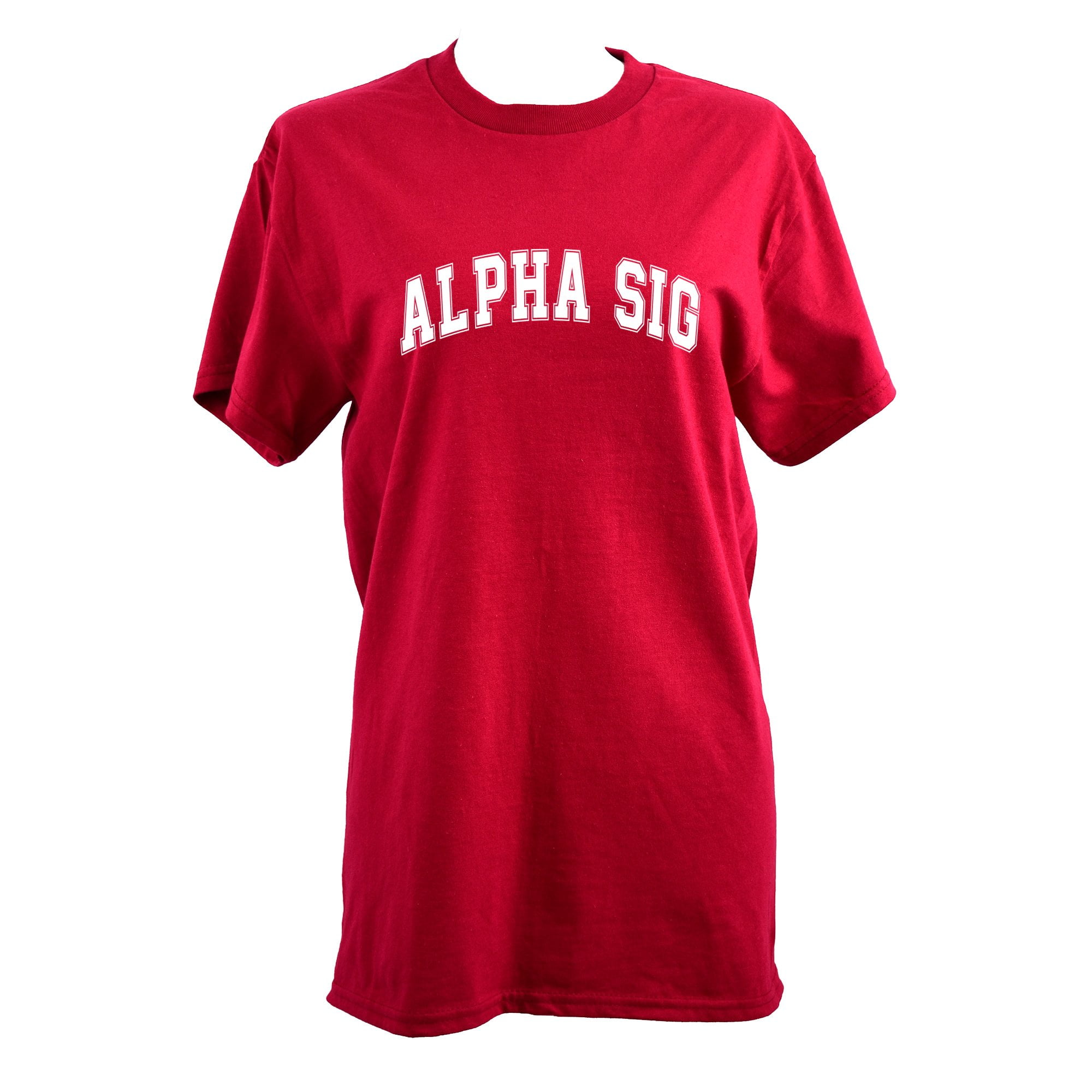 Alpha Sigma Alpha T-Shirt - Varsity Letter Sorority Tee, 100% Cottont ...