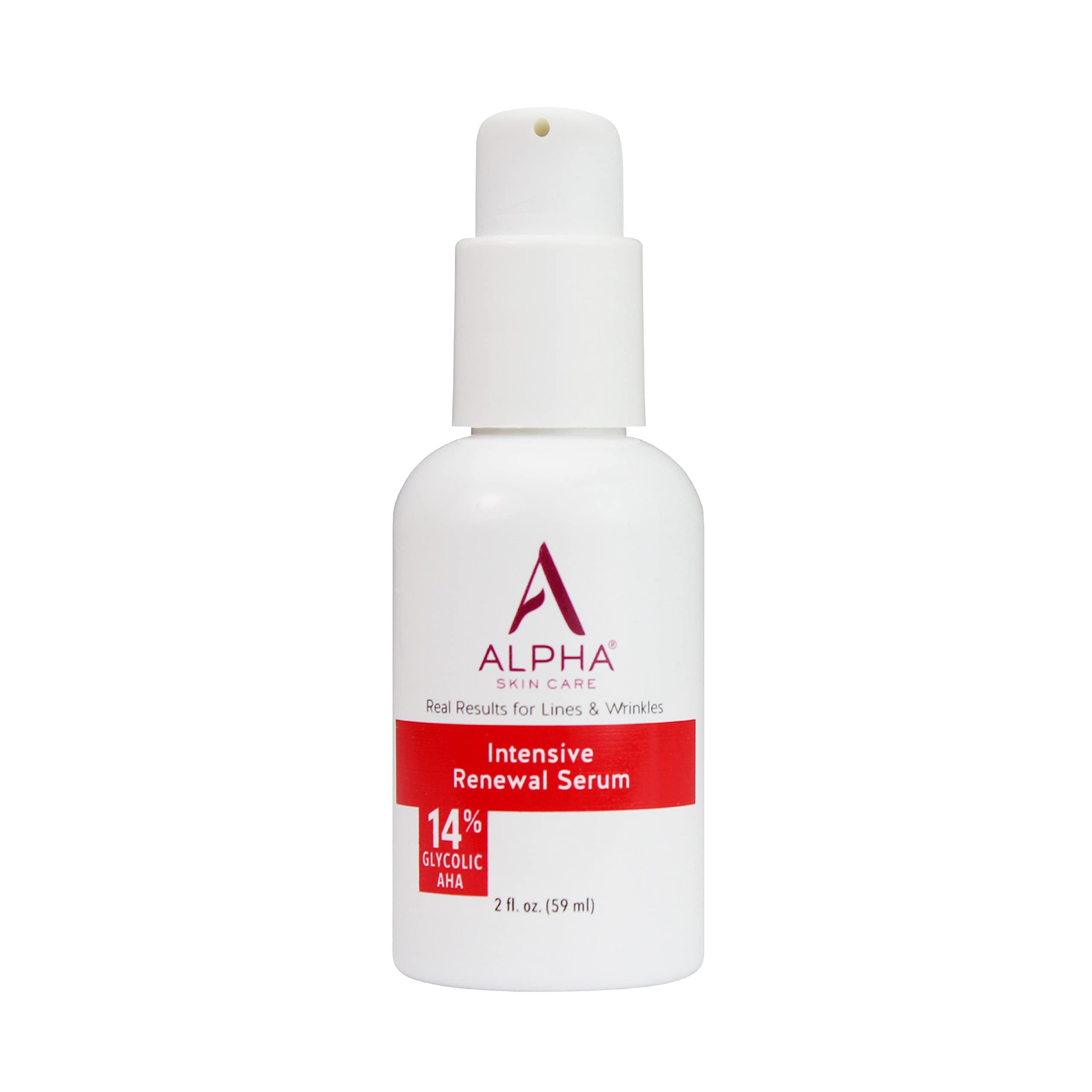 Alpha Skin Care Renewal TMA2 Serum, 14% Glycolic AHA, Anti-Aging ...