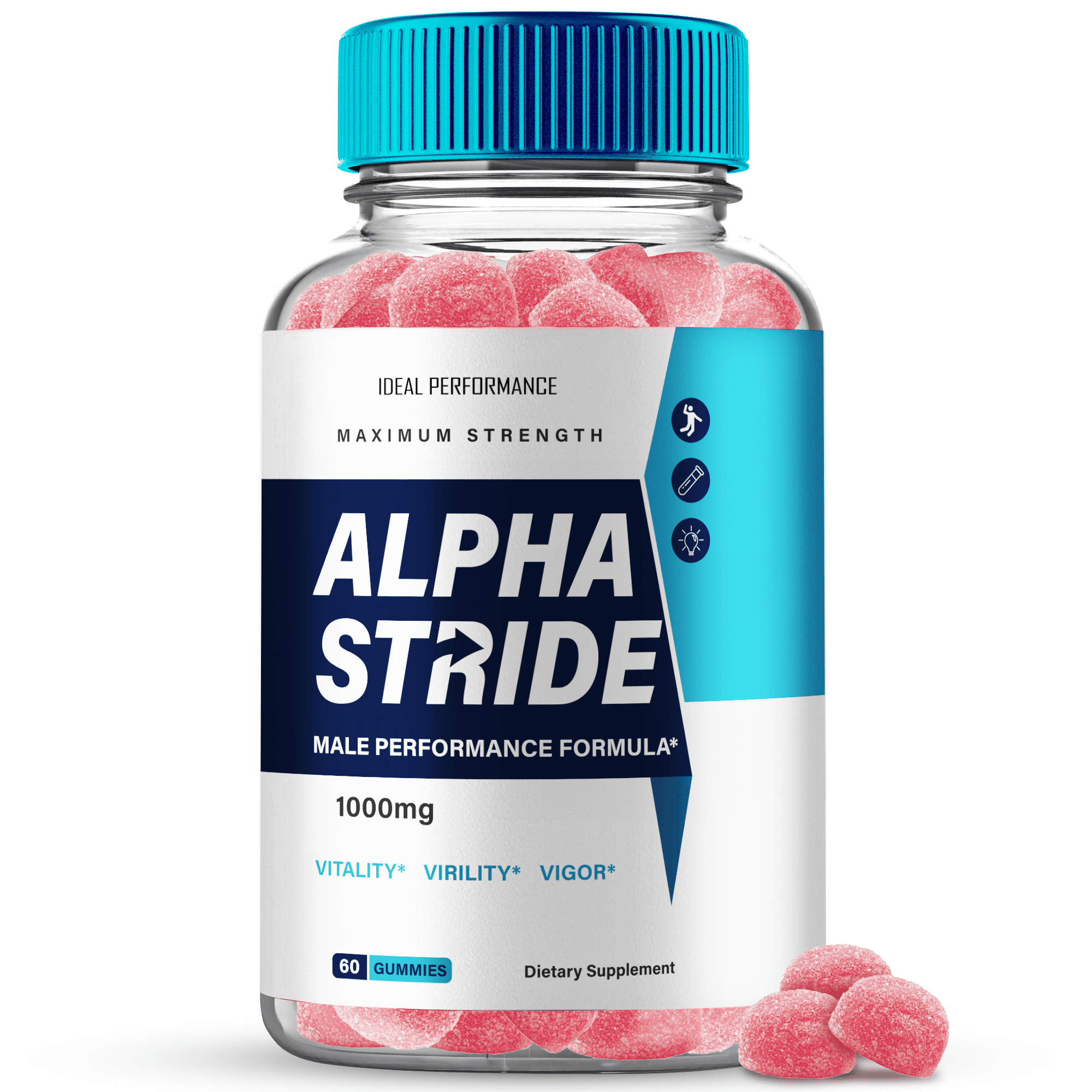 Alpha Stride Gummies, Alpha Stride Supplement Gummy All Natural Formula ...