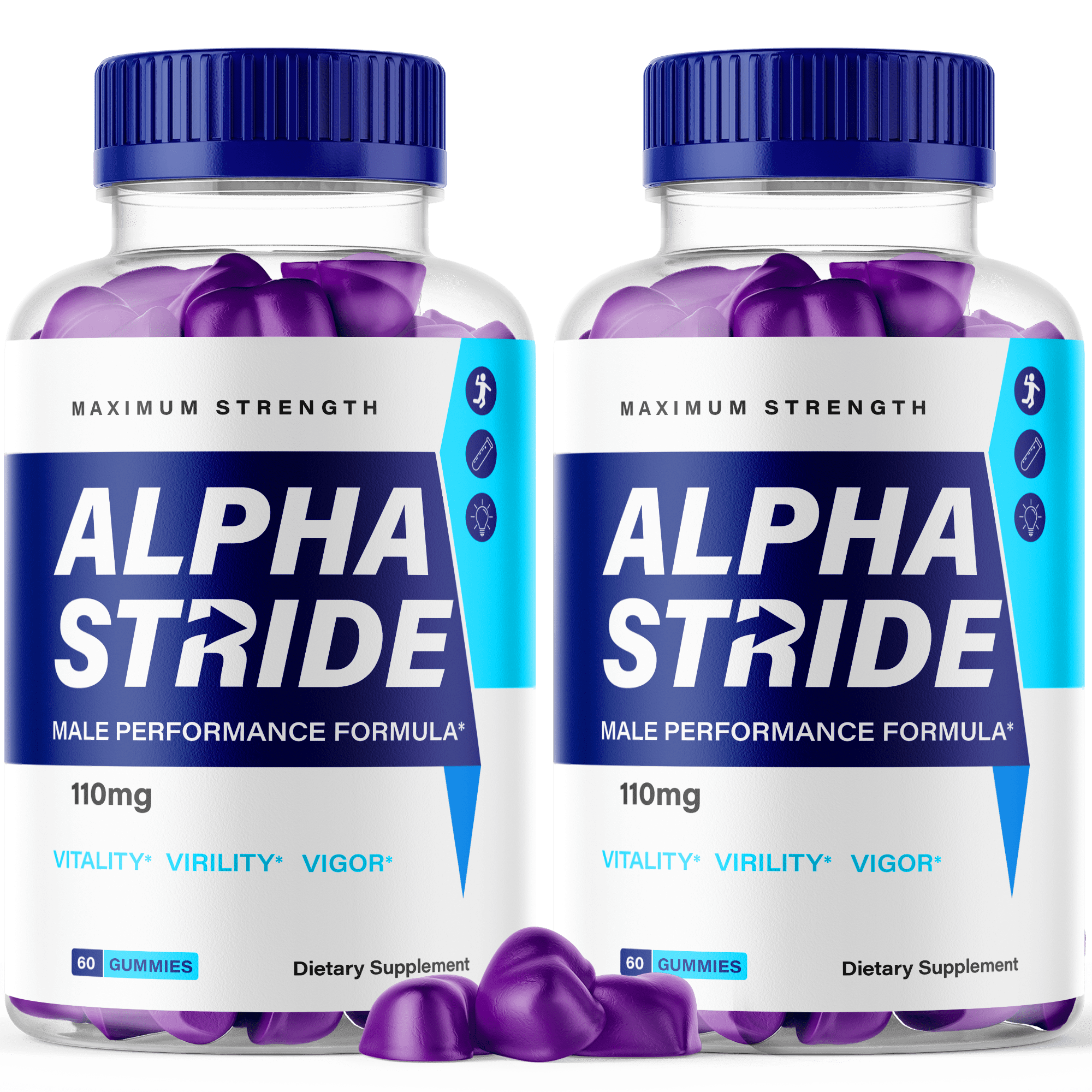 Alpha Stride for Men Advanced Formula Supplement with Premium ...