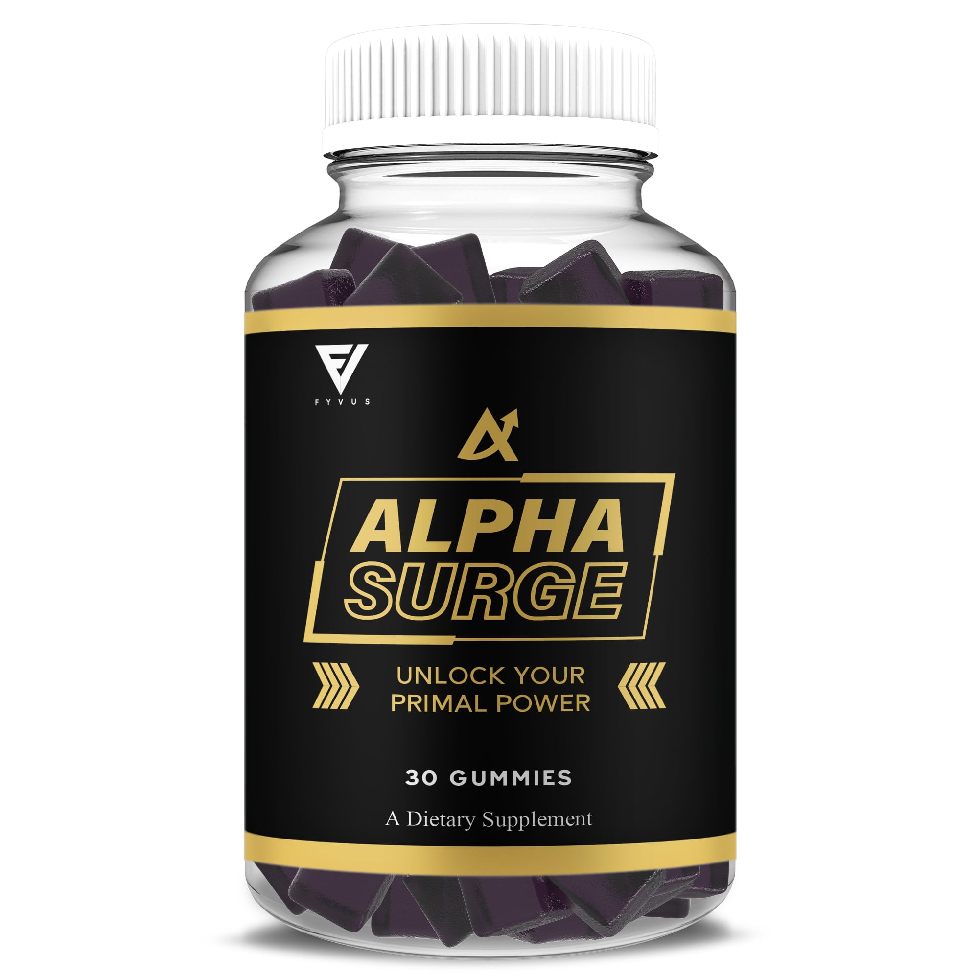 Alpha Surge Male Gummies, AlphaSurge Maximum Support (1 Month Supply ...