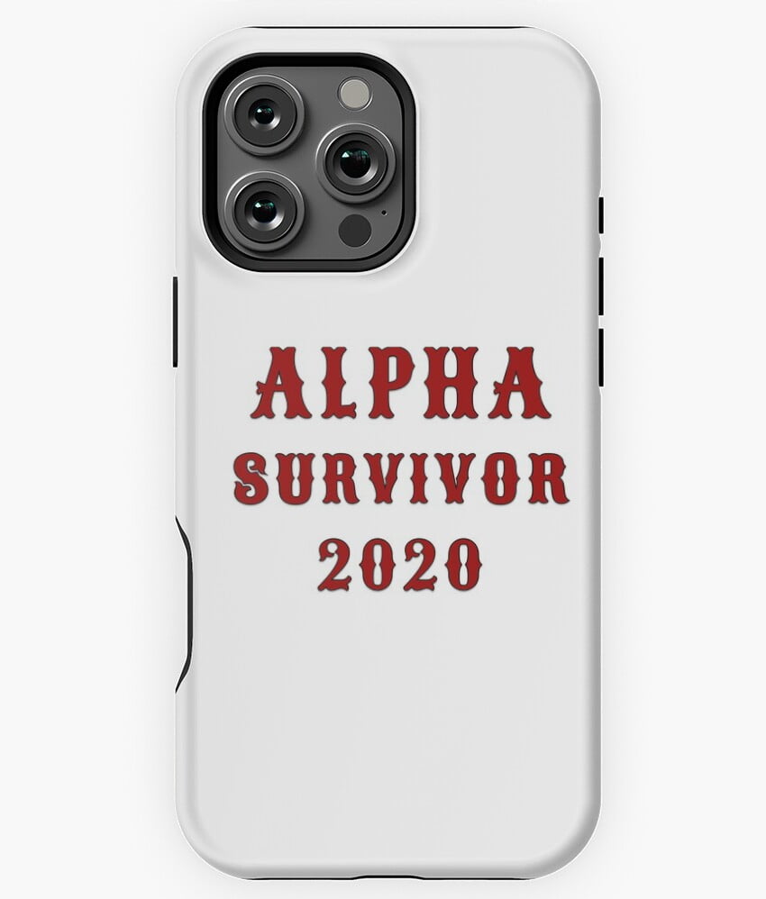 Alpha Survivor 2020 Funny Pandemic Gift M07468 Phone case for iPhone 11 to 16 Pro Max - Walmart.com