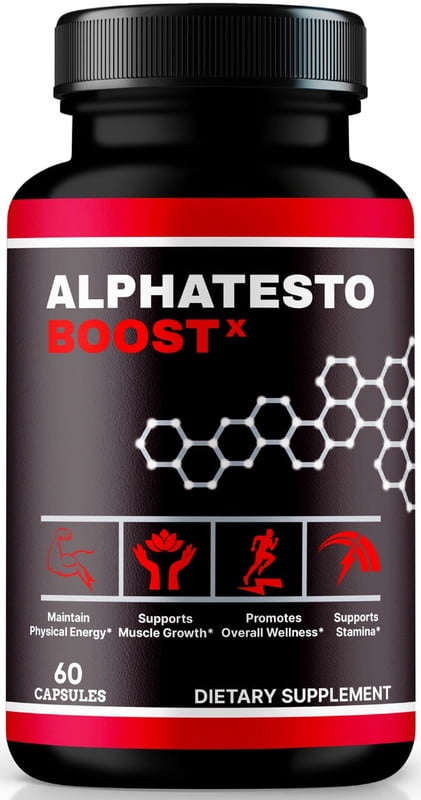 Alpha Testo Boost X Capsules – Official AlphaTesto Booster All-Natural ...