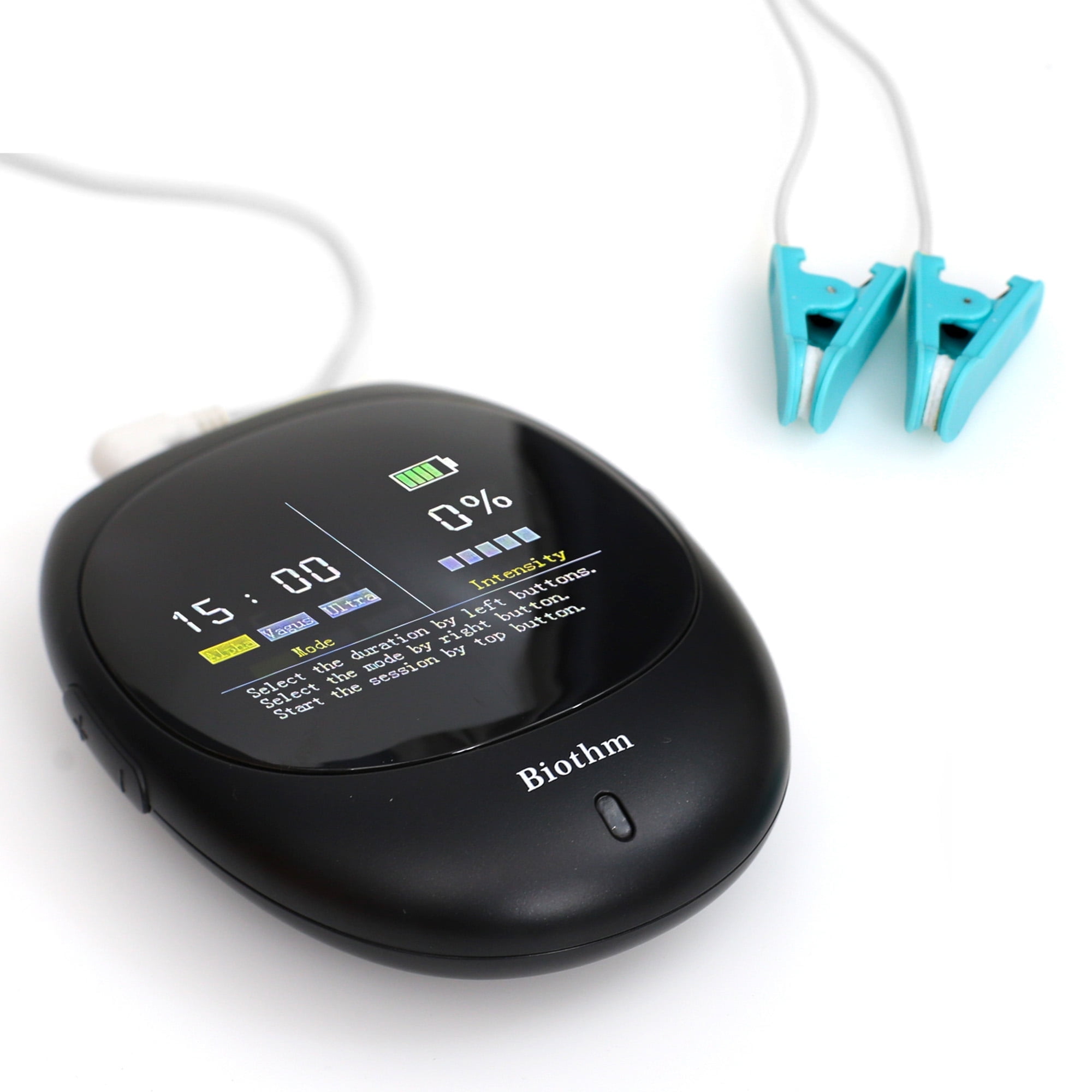 Alpha Wave Stim Device with Felt Ear Clip for Stress Management, Alpha ...