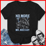 Alpha Wolf No More Mr Nice Guy Funny Meme Men Boys Kids Unisex T-Shirt ...