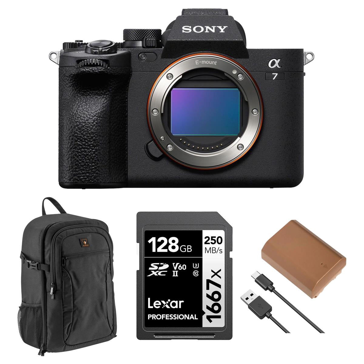 Sony Alpha a7 IV Full Frame Mirrorless Interchangeable Lens Digital 4K ...