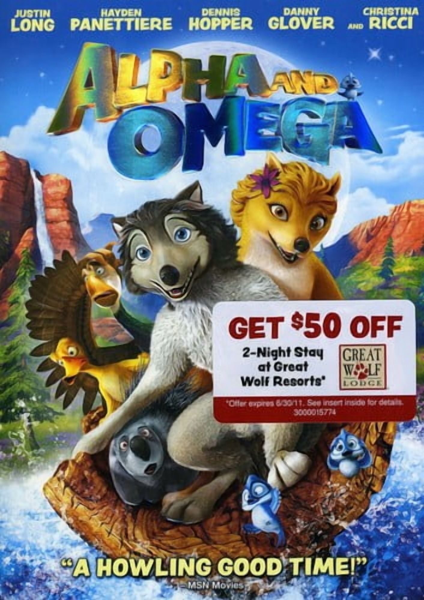 Alpha and Omega (DVD) - Animated Children's Adventure Movie by Lions ...
