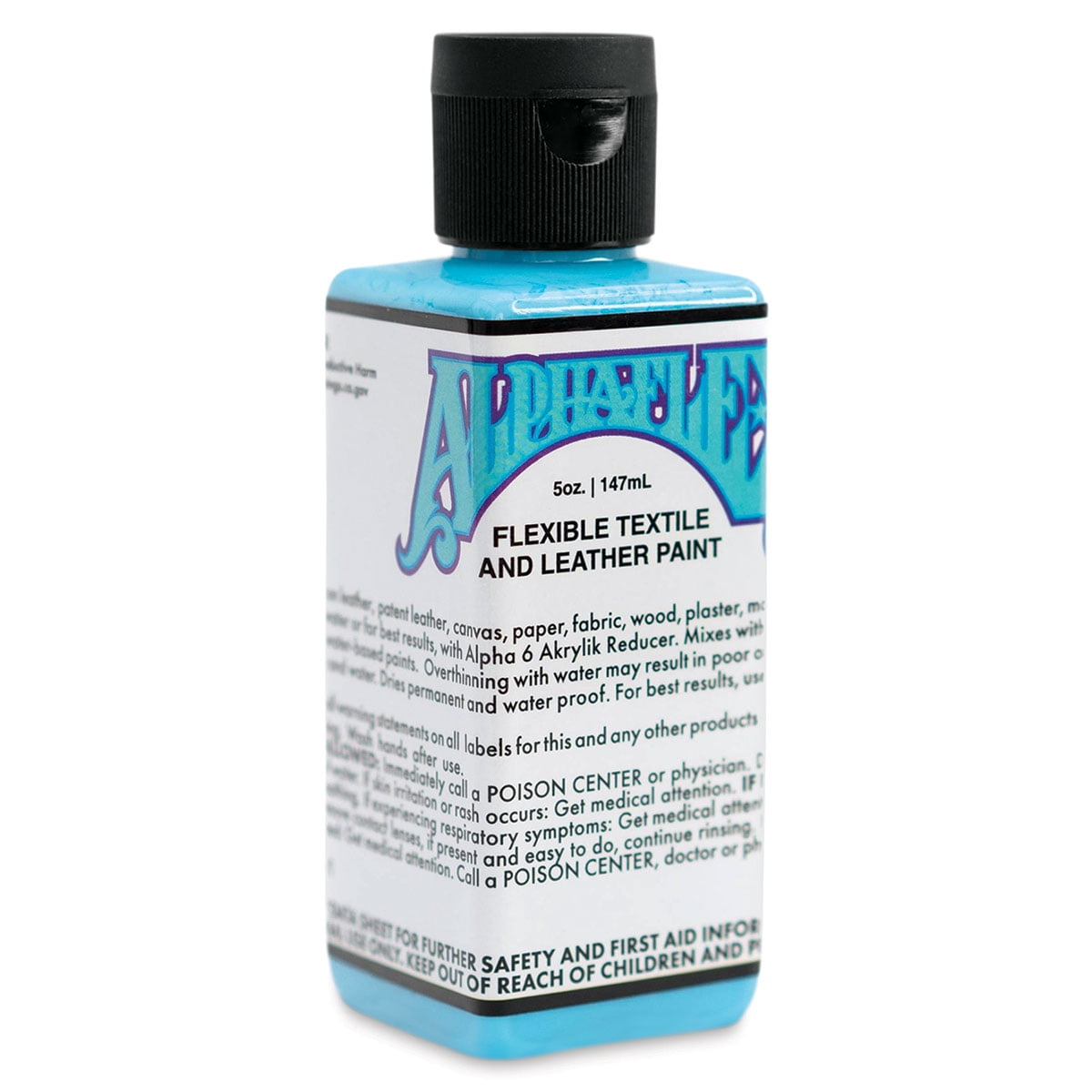 Alpha6 AlphaFlex Textile and Leather Paint - Light Blue, 147 ml, Bottle - Walmart.com