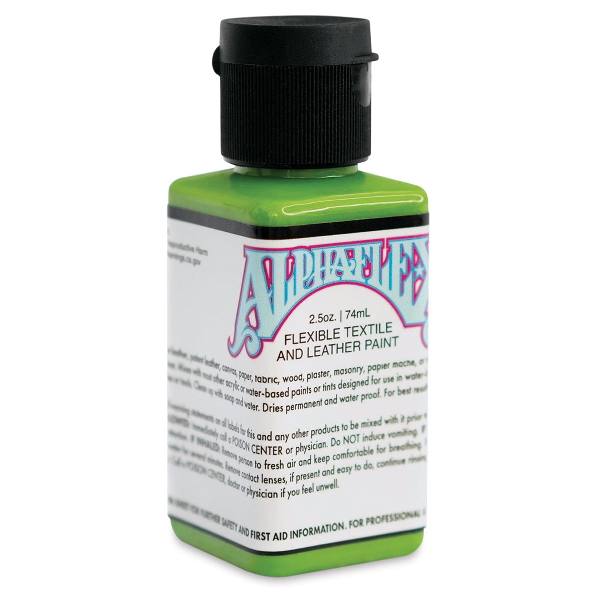 Alpha6 AlphaFlex Textile and Leather Paint - Monster Green, 74 ml ...