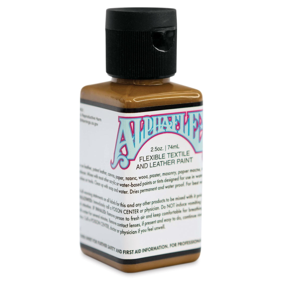 Alpha6 AlphaFlex Textile and Leather Paint - Rustique, 74 ml, Bottle ...