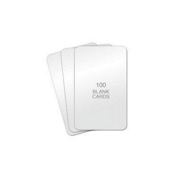 AlphaCard Premium Blank PVC ID Cards CR80 30 mil (Standard Size) (100 ...