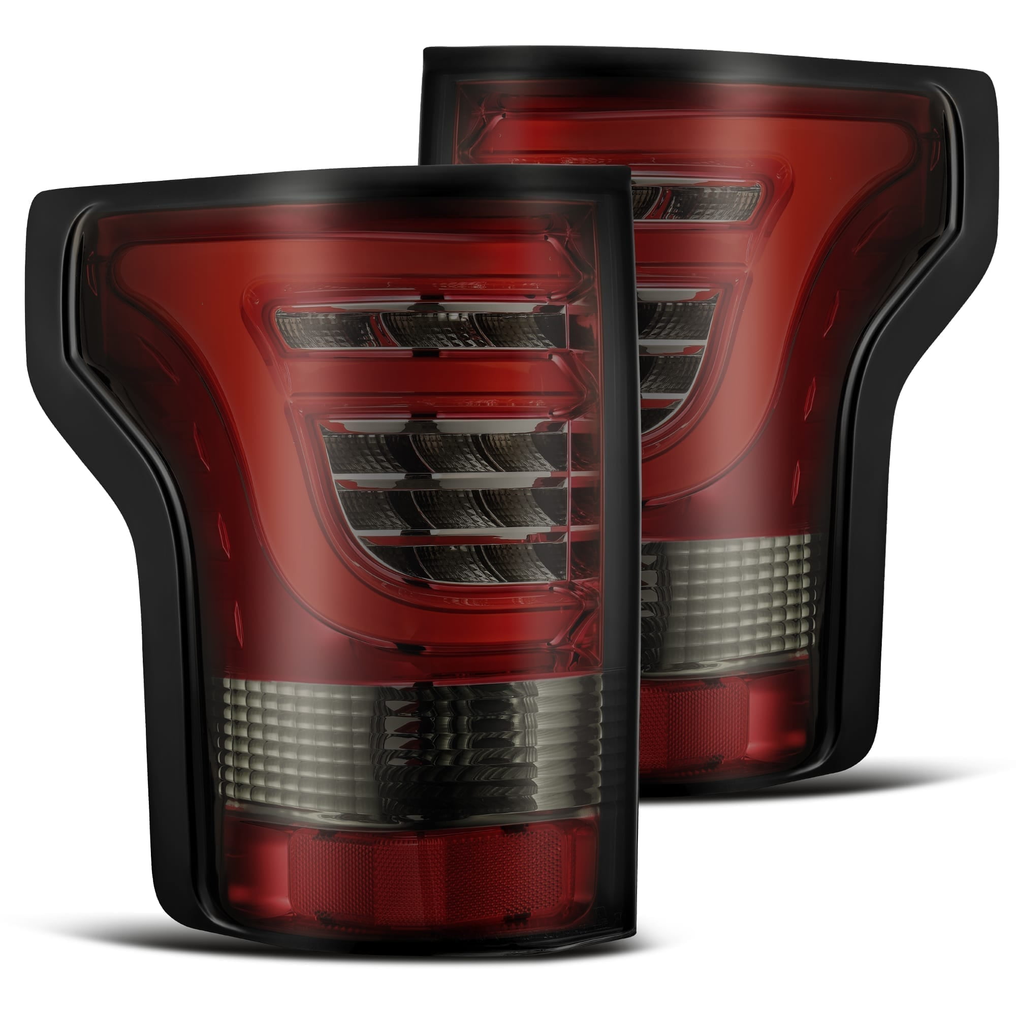 AlphaRex 15-20 Ford F150 PRO-Series LED Tail Lights Red Smoke - Walmart.com