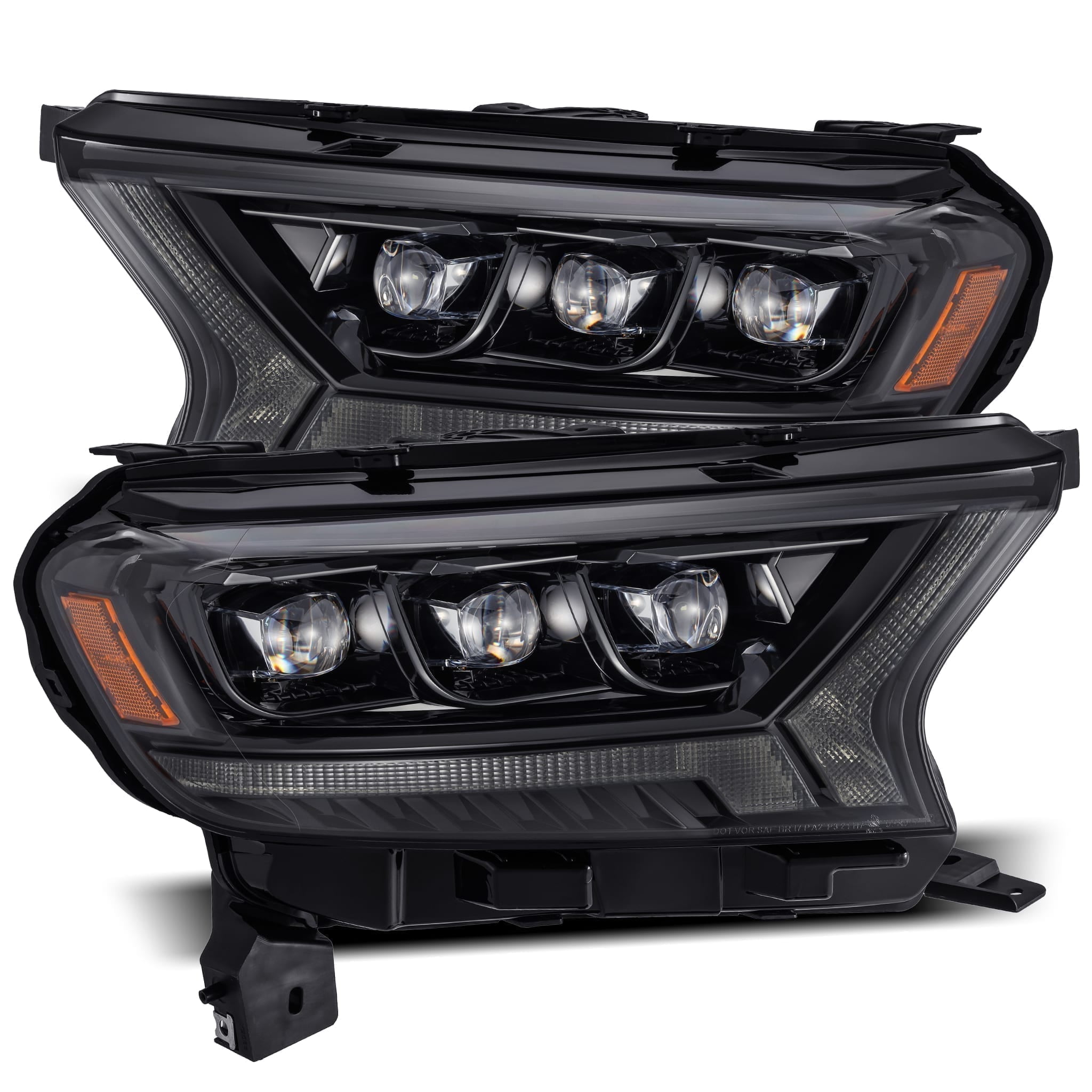 AlphaRex 19-22 Ford Ranger NOVA-Series LED Projector Headlights Alpha ...