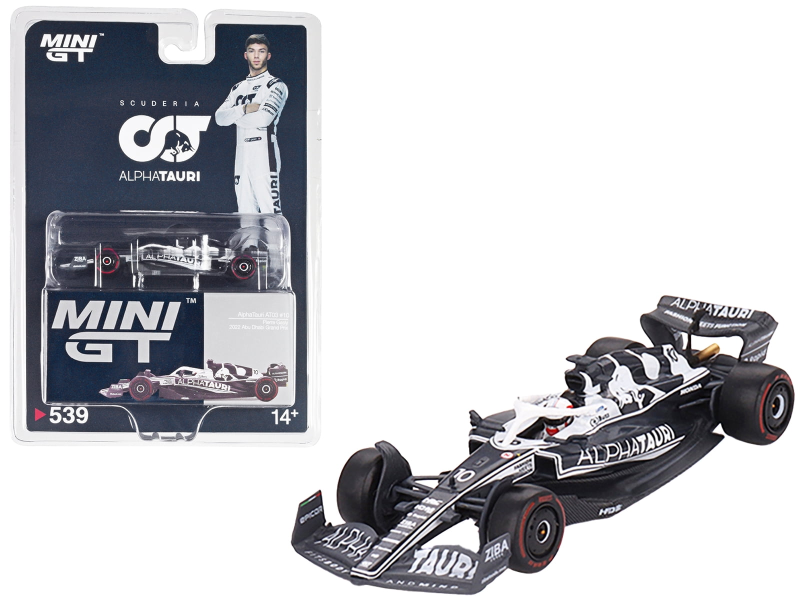 Limited Edition 1/64 AlphaTauri AT03 #10 Pierre Gasly F1 Diecast Car ...