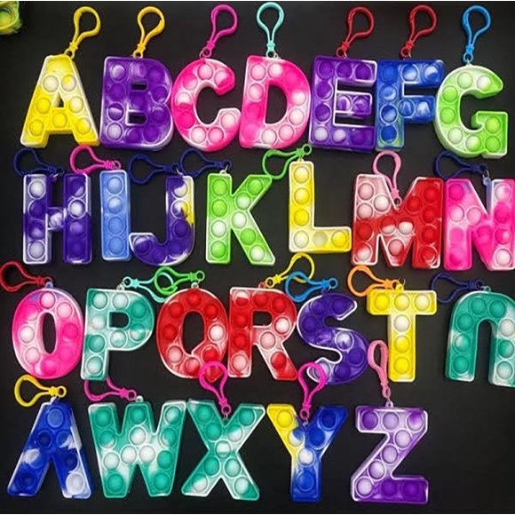 Pop It Letters And Numbers