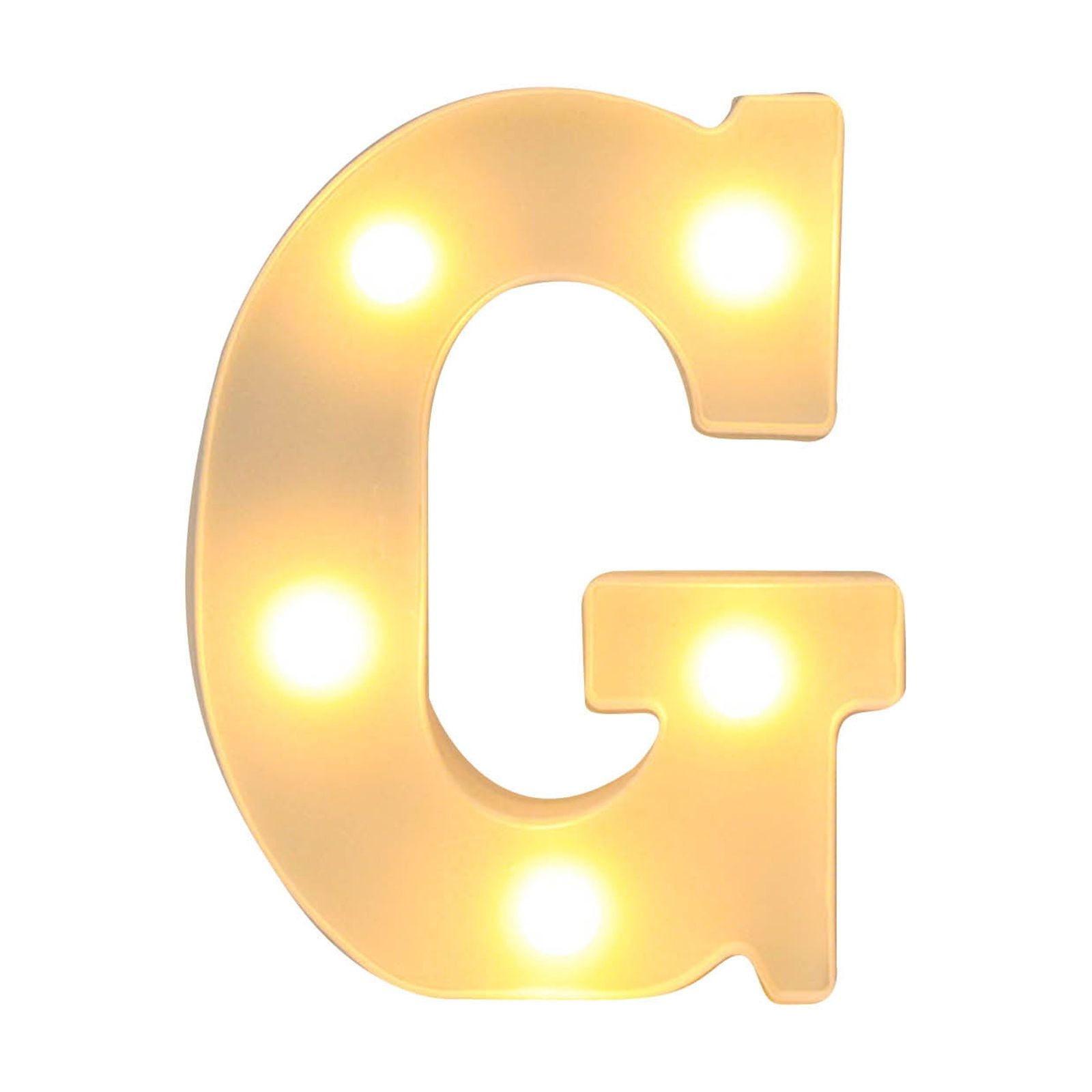 Alphabet A-Z LED Marquee Letters Lights Sign,Led Letters Lights 26 ...