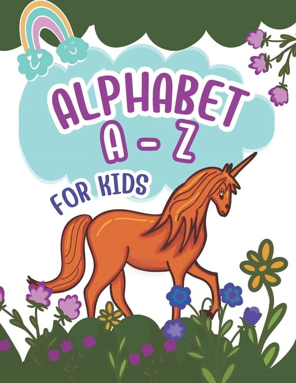 Alphabet A - Z: Practice Writing Letters A-Z and Numbers 1-10 for Kids ...