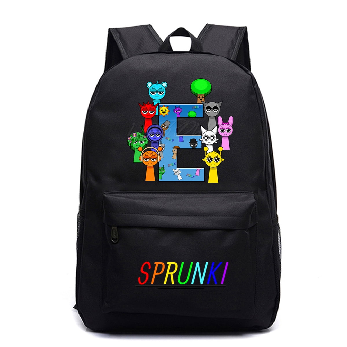 Alphabet A-Z School Bags Sprunki Alphabet Bookbag Cartoon English ...