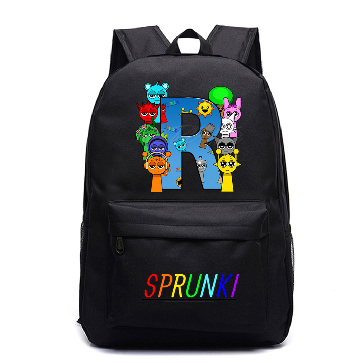 Alphabet A-Z School Bags Sprunki Alphabet Bookbag Cartoon English ...