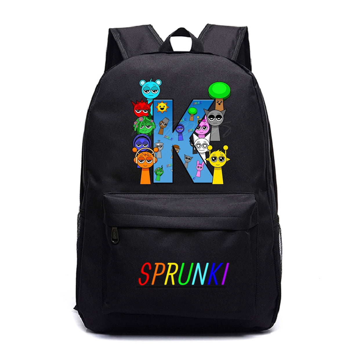Alphabet A-Z School Bags Sprunki Alphabet Bookbag Cartoon English ...