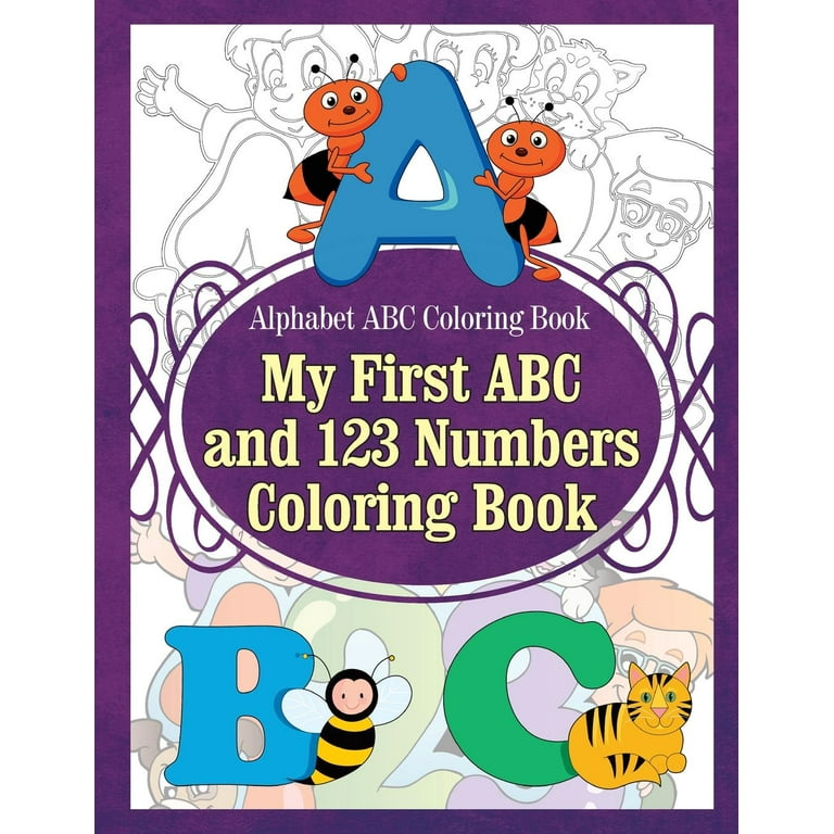 the abc coloring book