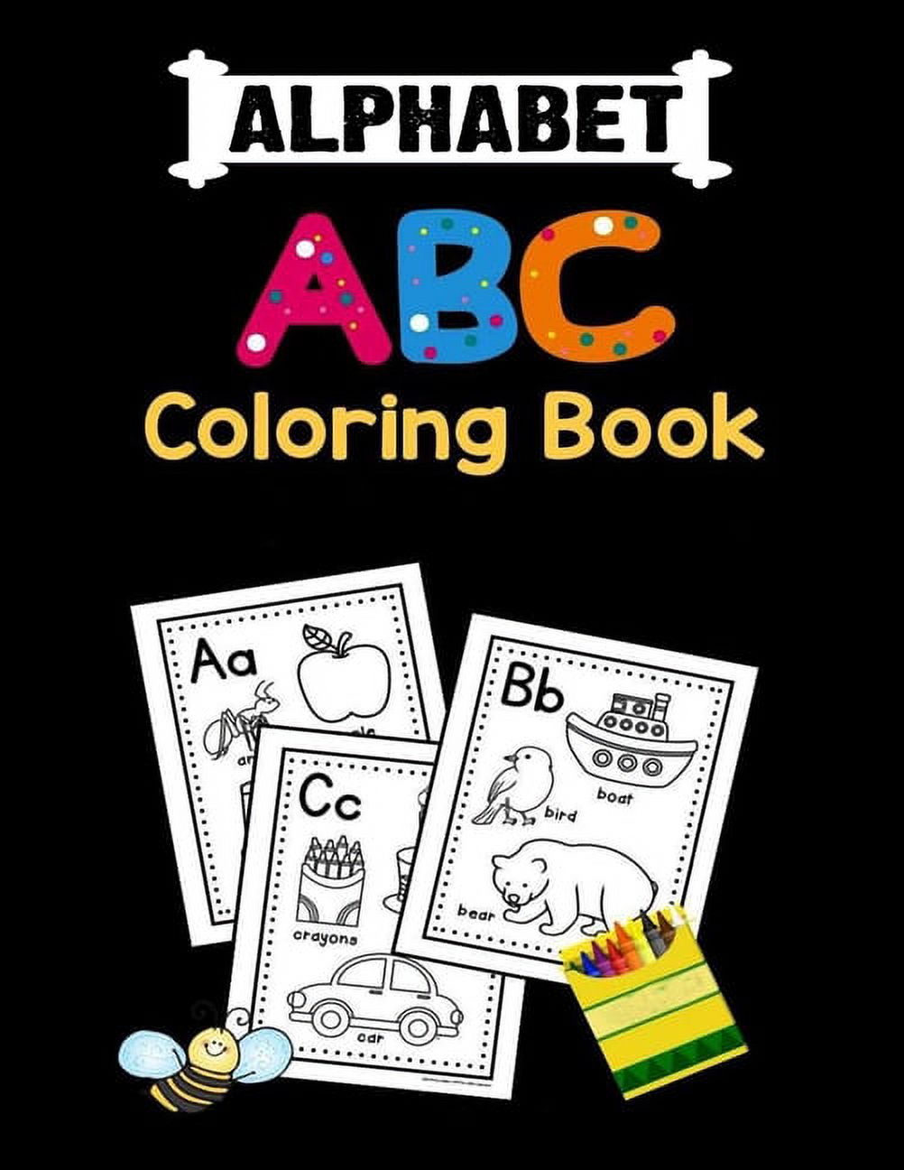 Alphabet Abc Coloring Book: The Little ABC Coloring Book (Paperback ...