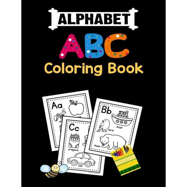 Alphabet Abc Coloring Book: The Little ABC Coloring Book (Paperback ...