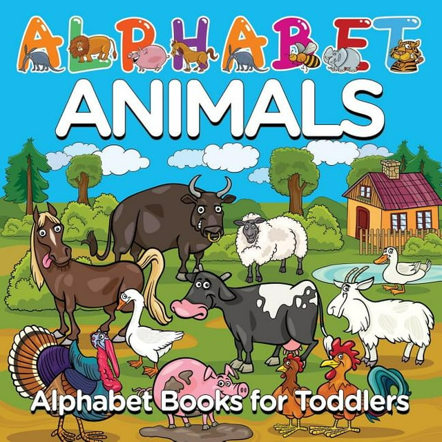 Alphabet Animals: Alphabet Books for Toddlers (Paperback) - Walmart.com