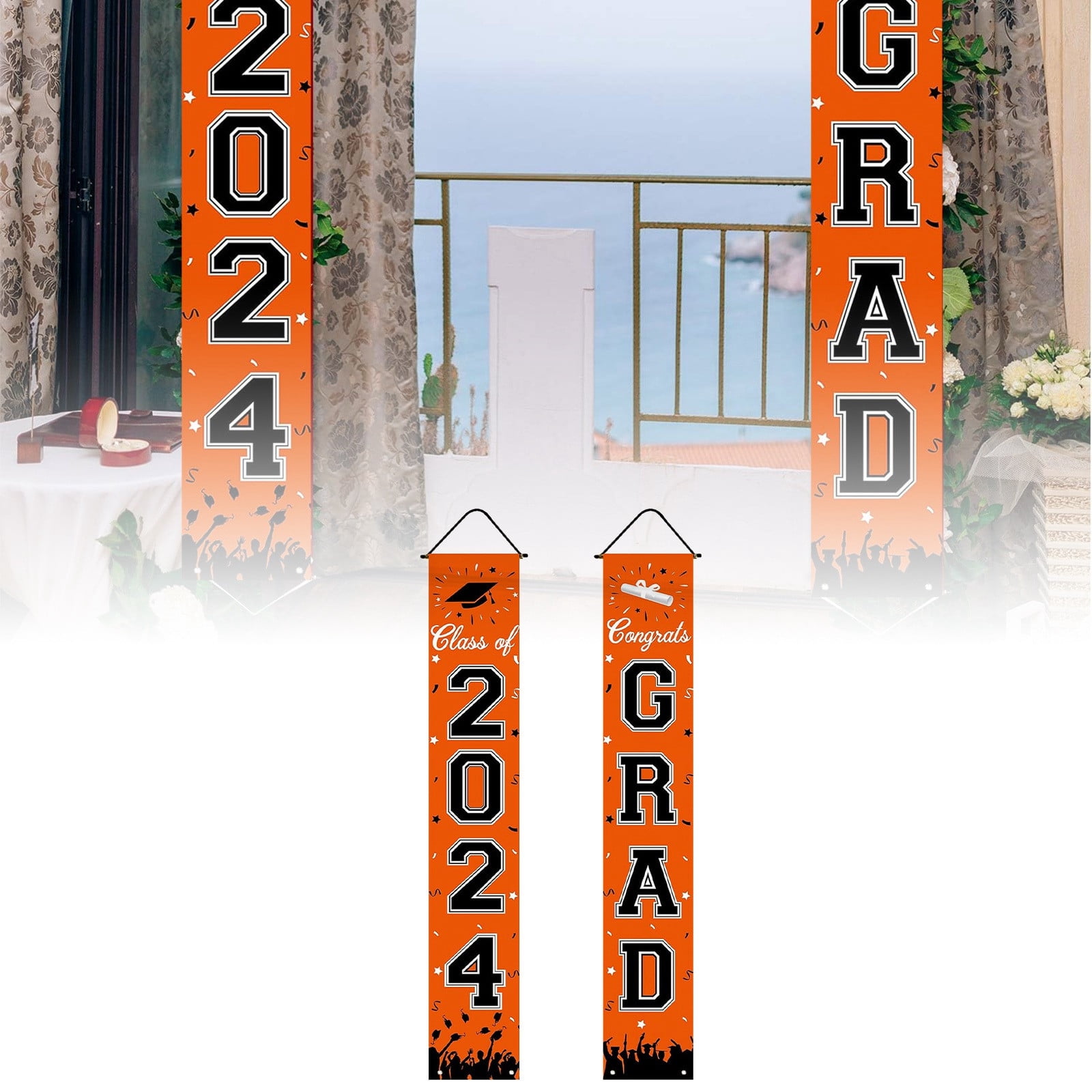 Alphabet Banner Neutral Your Graduation Festivities With Our Exquisite Couplets Banner (180x30cm ...