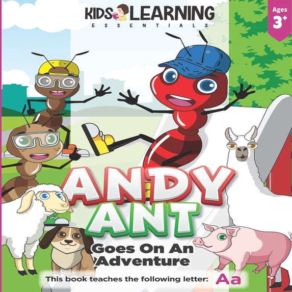 Alphabet Book Series - Paperback: Andy Ant Goes On An Adventure: Learn ...