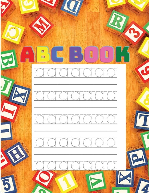 Alphabet Book for Kids: Trace Letters, Handwriting Practice Book for ...