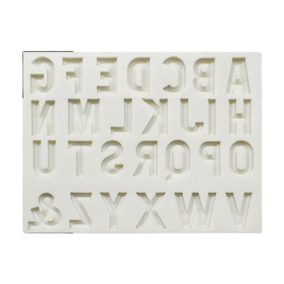 Alphabet Cake Shaping Product Set with 26 Individual Letter for Custom ...