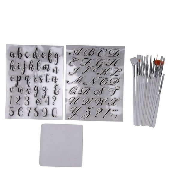 Alphabet Cake Stamp Tool