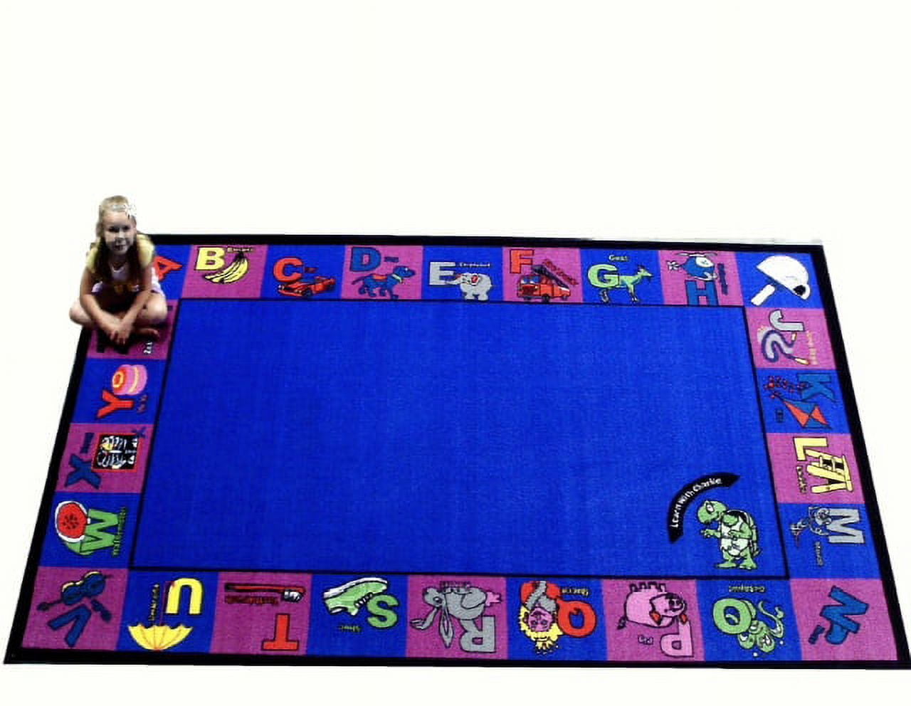 Large Alphabet Charlie ABC Carpet Area Rug, 5' X 8 - Walmart.com