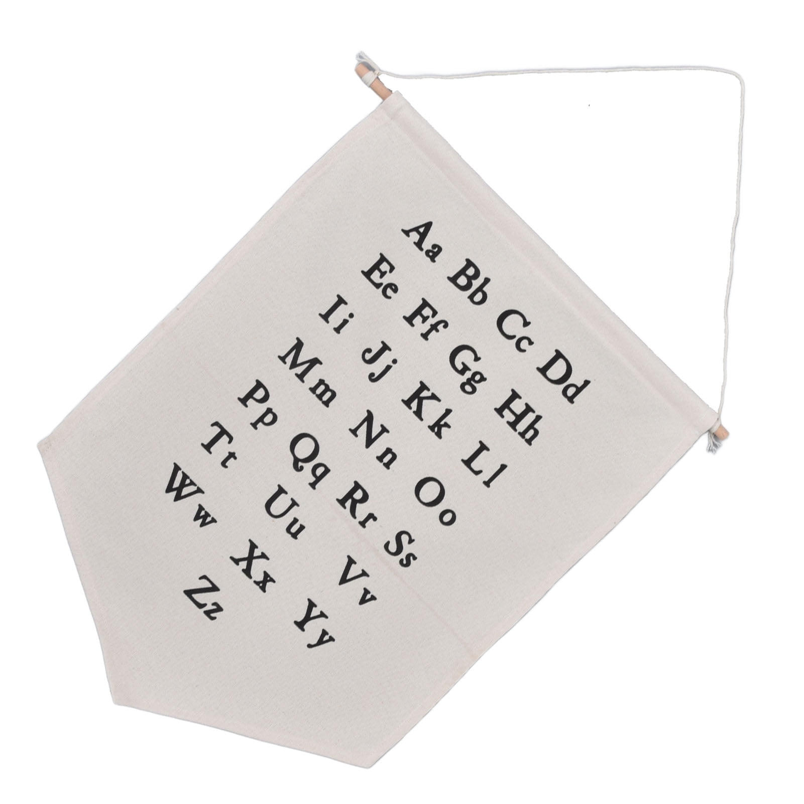 Alphabet Chart Wall Hanging,Alphabet Hanging Wall Canvas Decor Alphabet ...