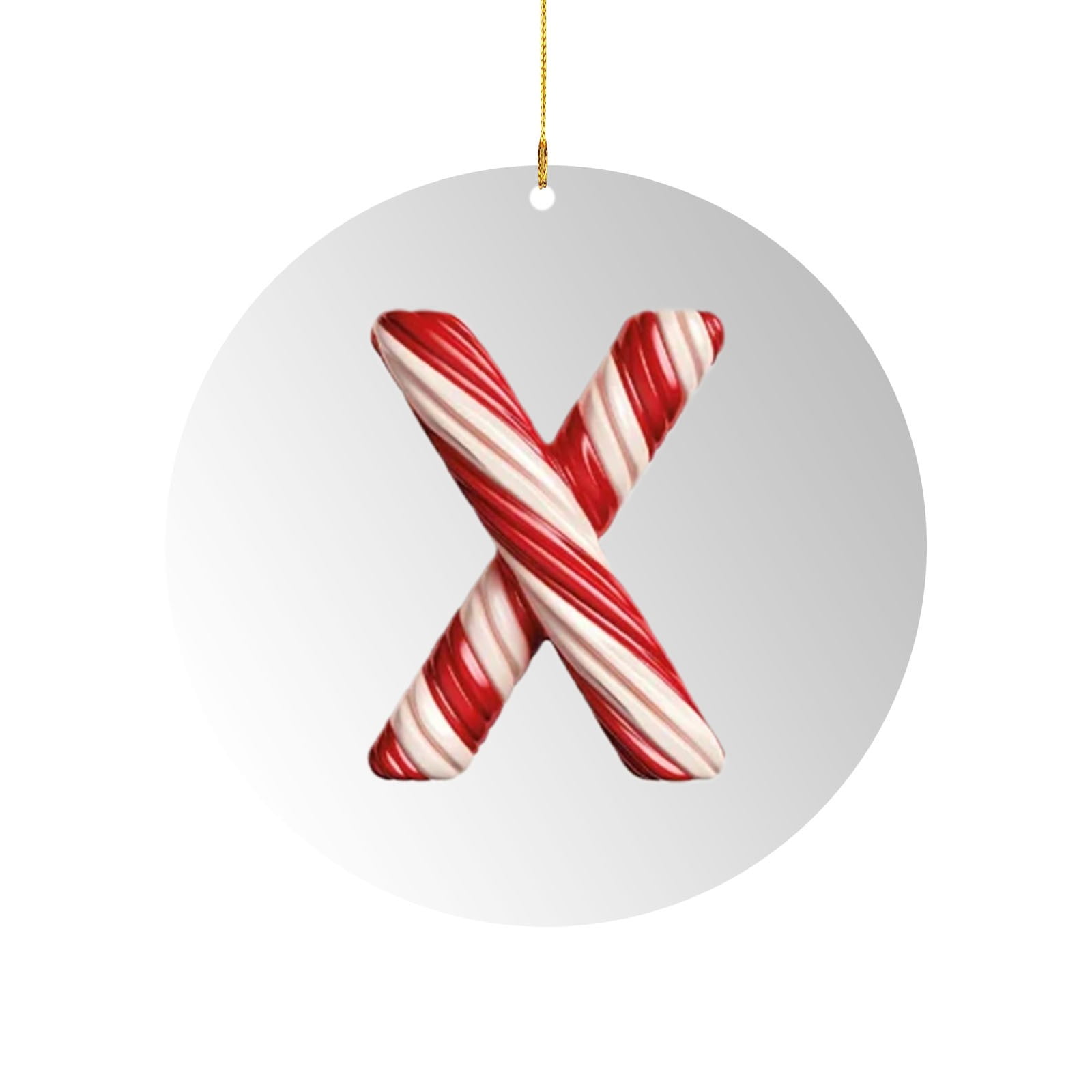 Alphabet Christmas Decorations, Letter Ornaments, 26 Piece Acrylic ...