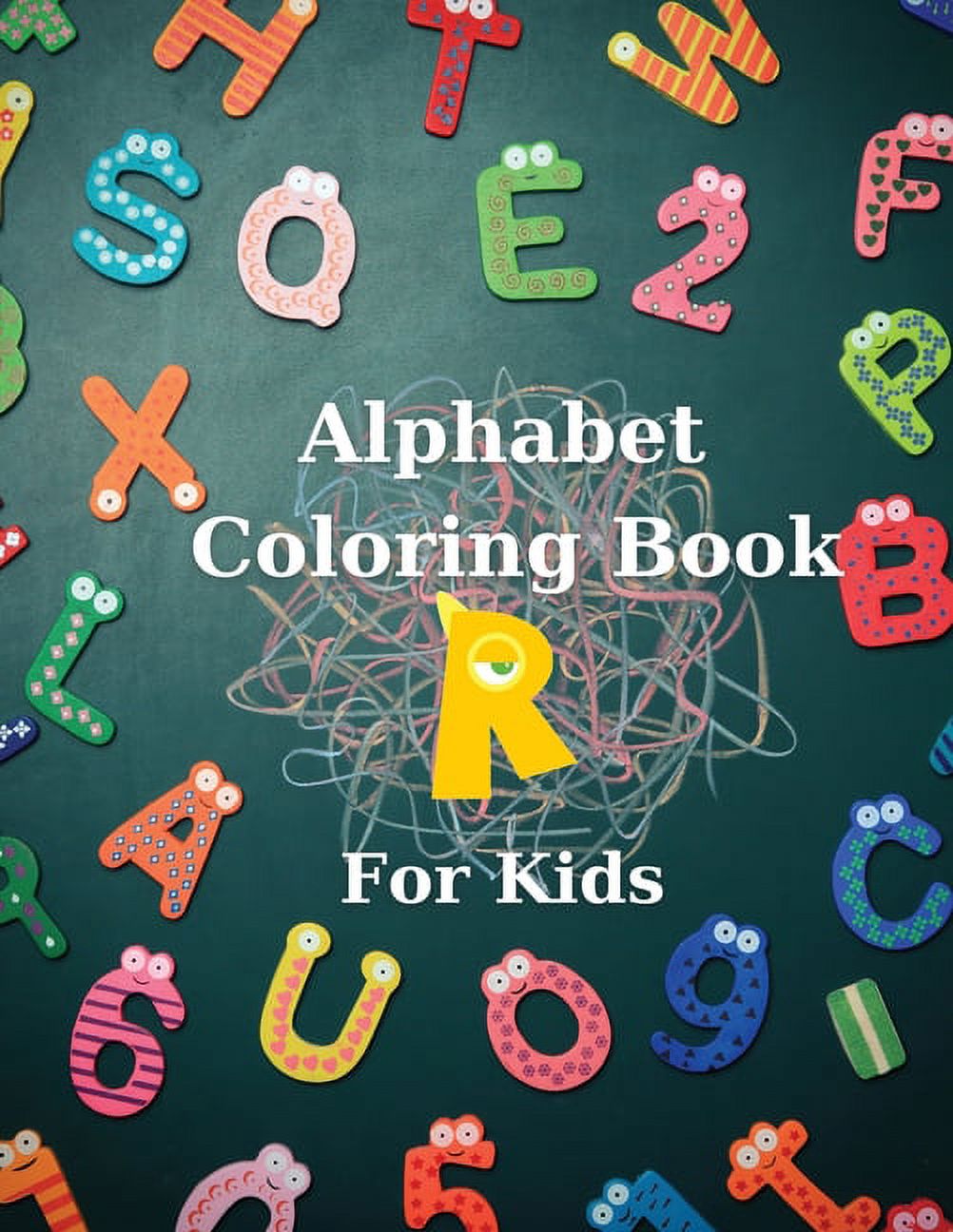 Alphabet Coloring Book for Kids: Big Activity Book | Color and Learn ...