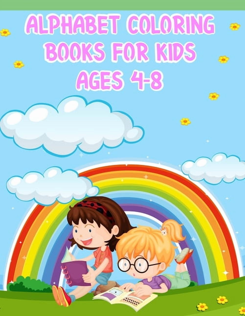 Alphabet Coloring Books For Kids Ages 4-8 : Alphabet Coloring Books For ...