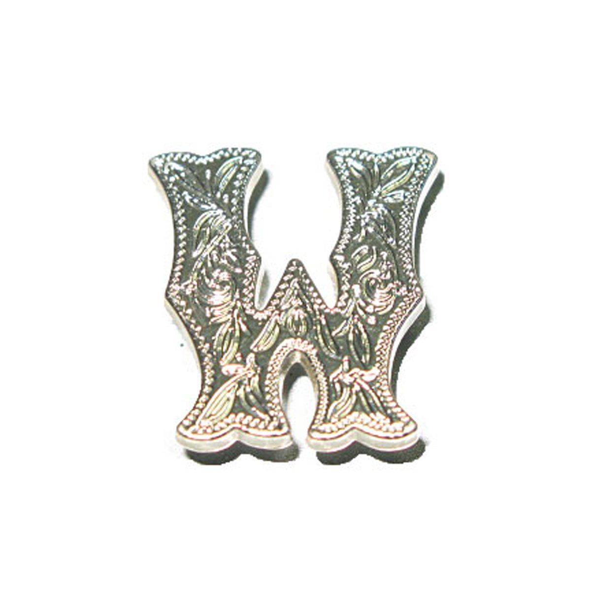 Alphabet Concho 1339-00 (Alphabet Concho 'W' 1339-23) - Walmart.com