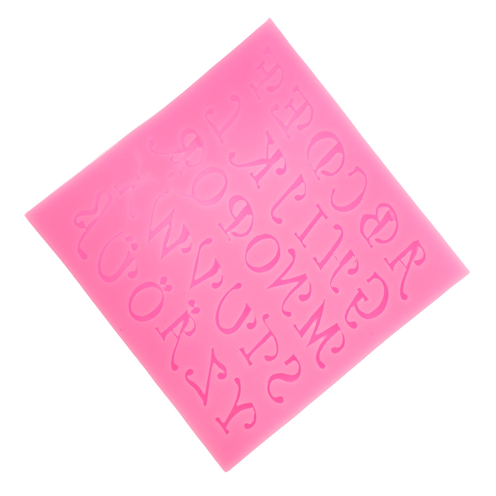 Alphabet Crayon Molds Silicone Letter Cake Molds Fondant Molds ...